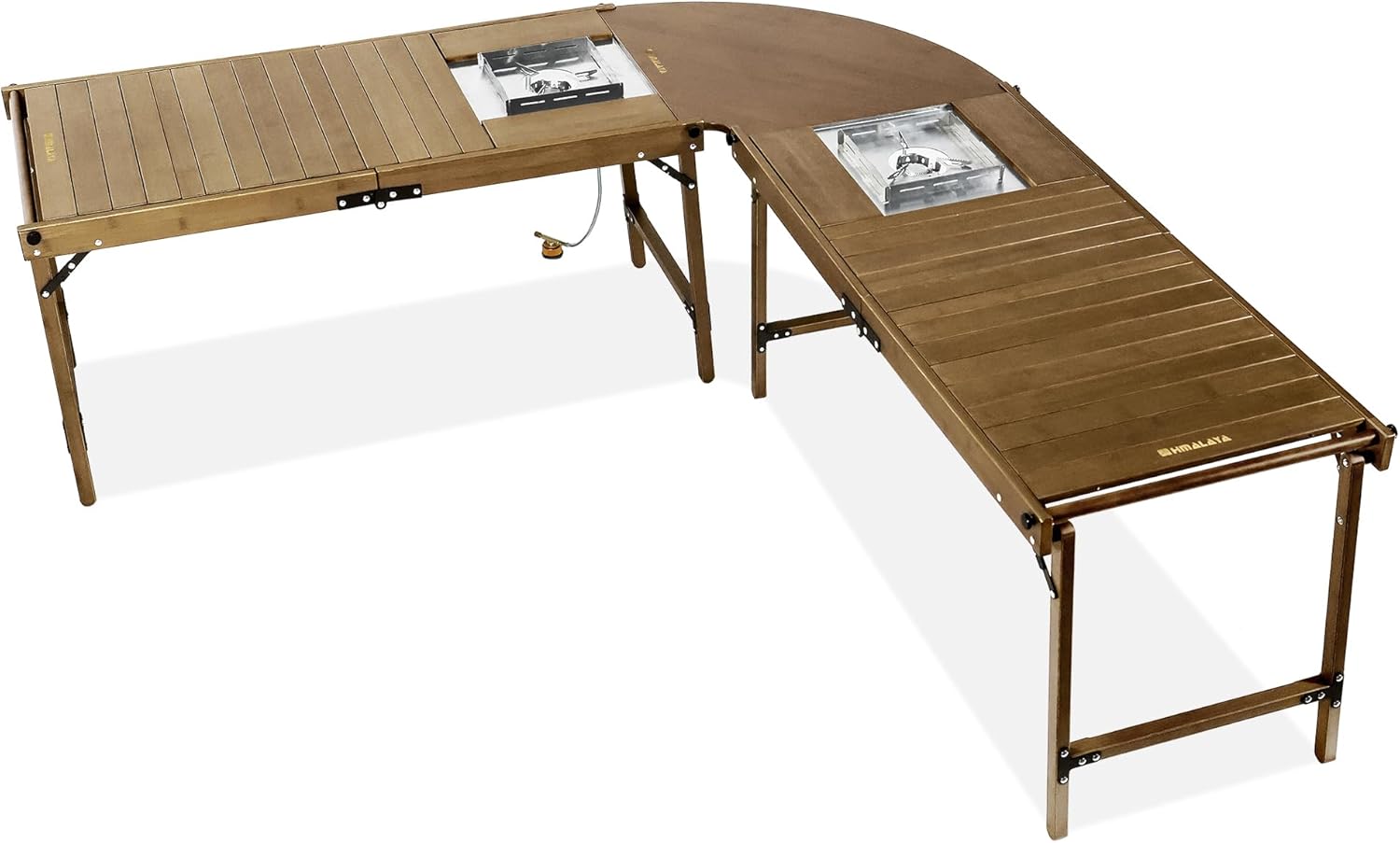 Amazon.com: 喜马拉雅 Camping Kitchen Table, Large Outdoor Camping Kitchen ...