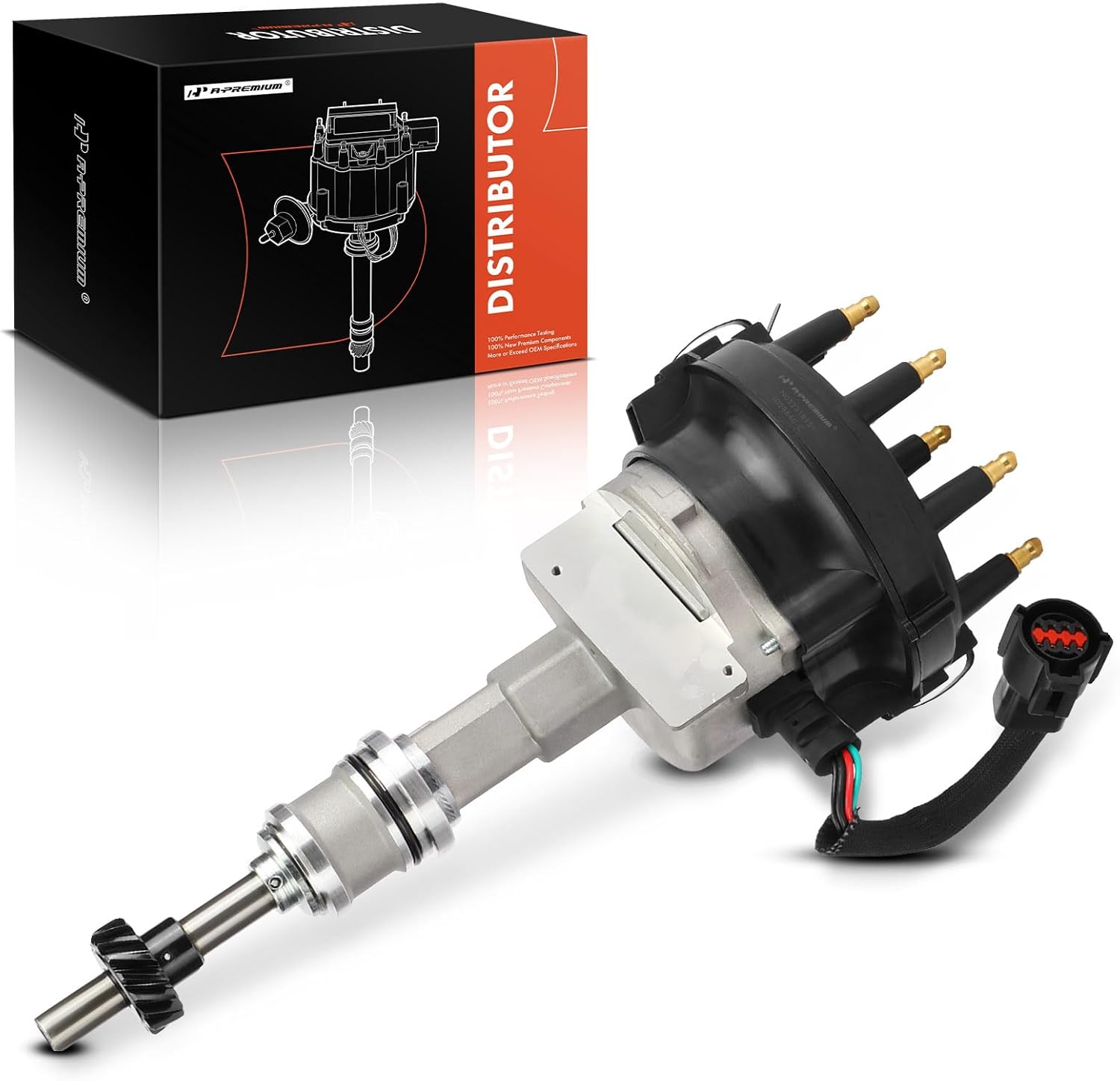 Amazon.com: A-Premium Ignition Distributor with Cap and Rotor ...
