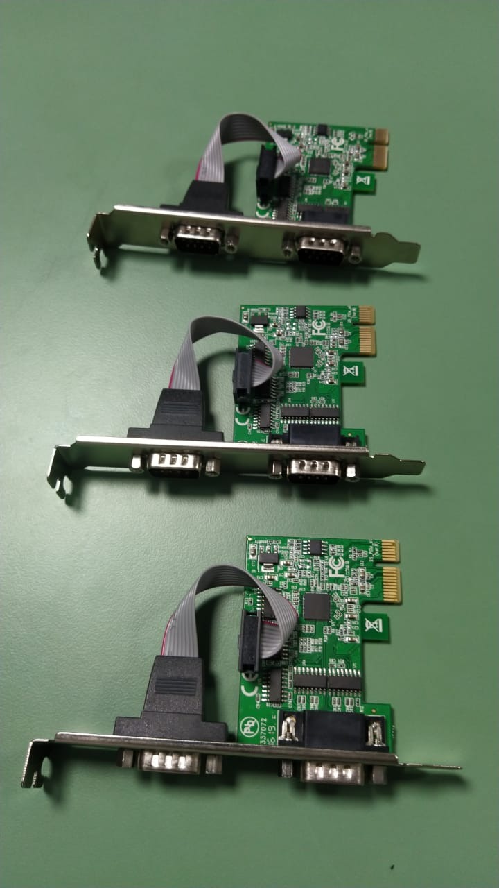 ANDTRONICS PCI Express Serial Card - 2 x RS232 (DB9) Serial Port PCIe ...