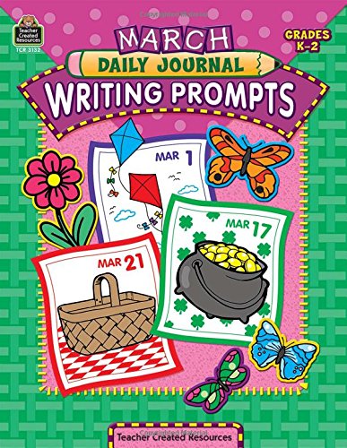 Amazon.com: March Daily Journal Writing Prompts Grades K-2: ...
