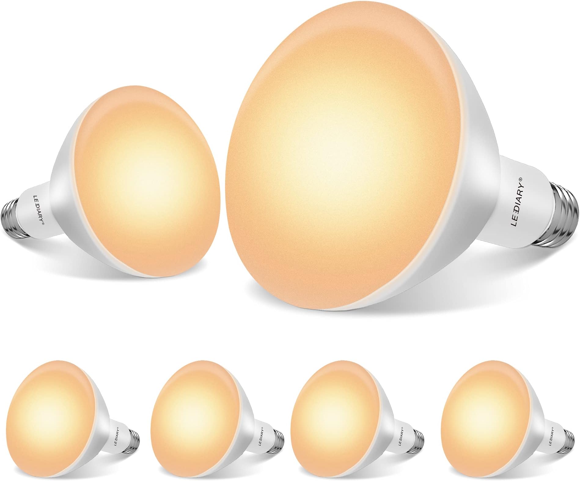 J.LUMI BPC4503 A15 LED Bulb 3W, 3000K Warm White, A15/G45 Small Bulbs ...