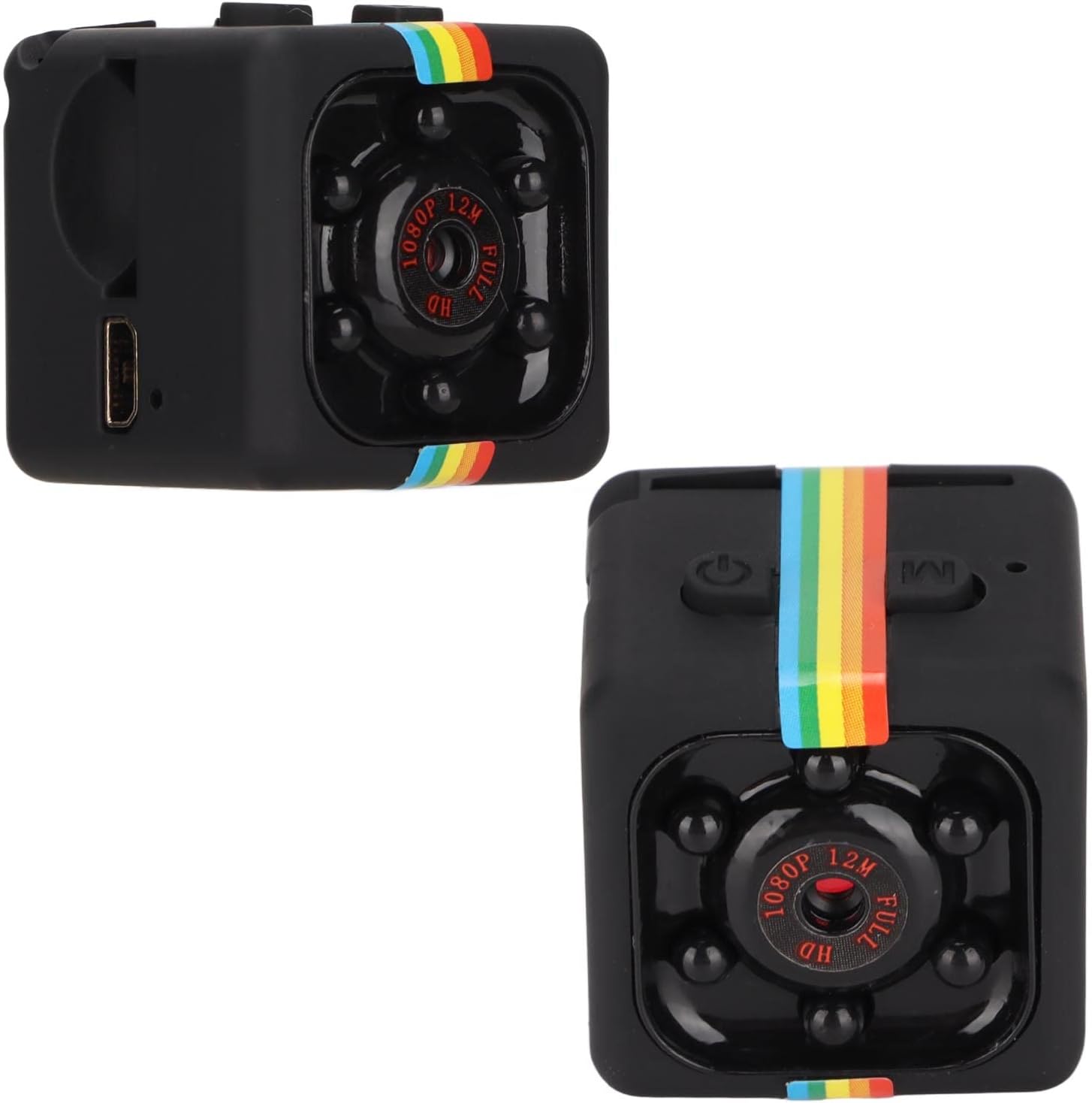 Amazon.com : Security Camera, 1280 Full 140° Shooting Mini Camera with ...