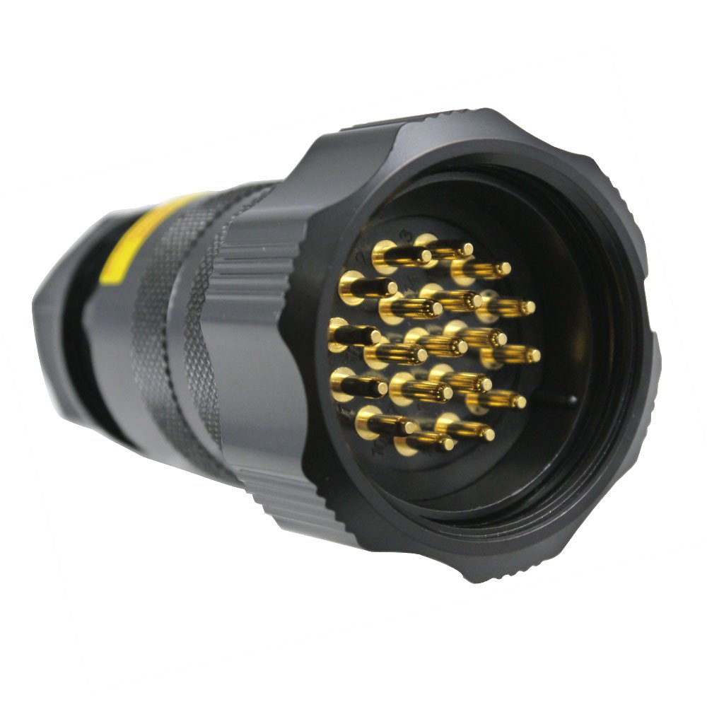 Dream Leap 19 Pin Water Resistant IP66 Male Connector Compatible with ...