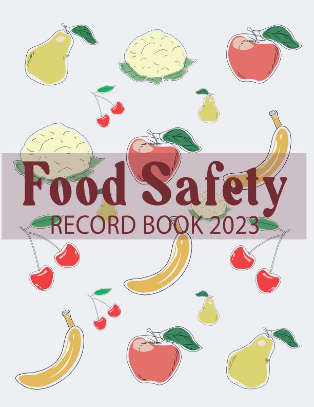 Food Safety Record Book 2023 Food Temperature Kitchen Cleaning ...