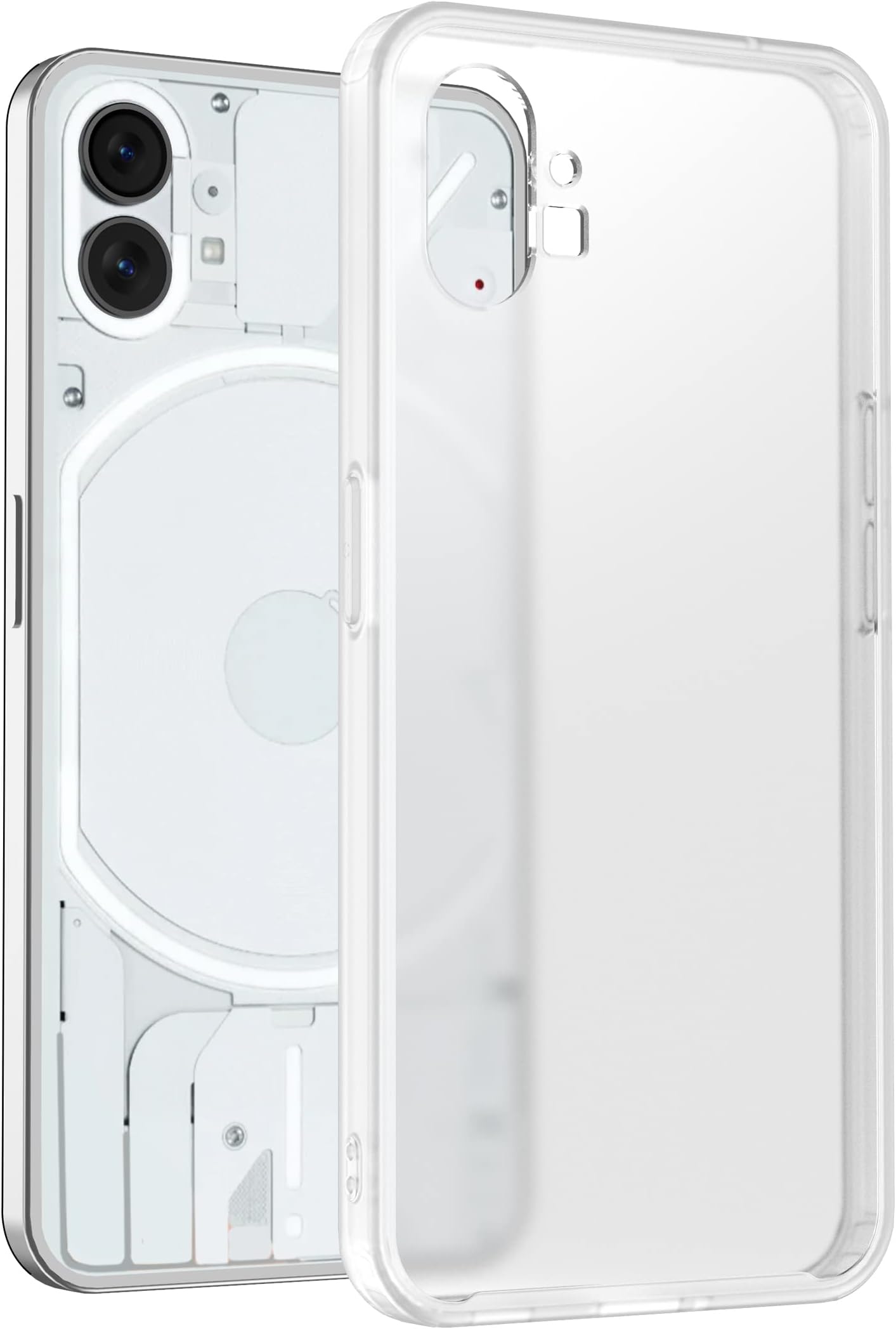 Kapa Shield Frosted Acrylic Back Shock Proof Case Cover for Nothing ...