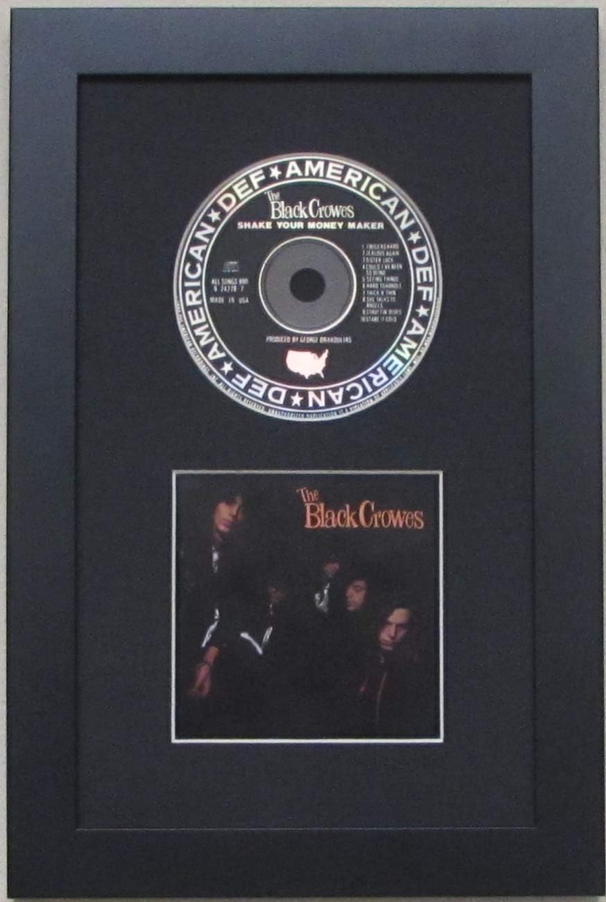 Amazon.com - Cd Frame Featuring Black Matting and Black Moulding