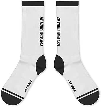 Amazon.com: ATEEZ Official Tour Merch Socks Black : Clothing, Shoes ...