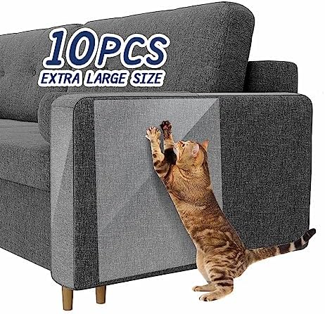 Amazon.com : 10 Pack Cat Scratch Furniture Protector, 5 Pack 17" x 12 ...