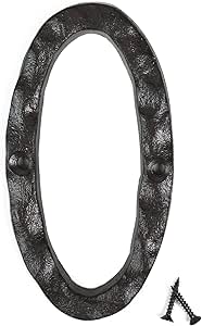 Amazon.com: Fitous 5.5 Inches,Black,Cast Iron House Numbers, Original ...