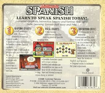 Amazon.com: SWIFT MULTIMEDIA SPANISH BY COSMI: Cosmi: Everything Else