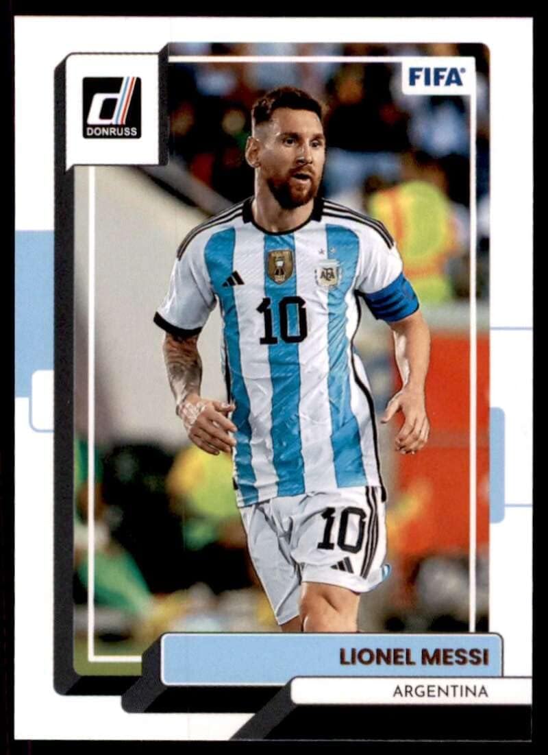 Amazon.com: LIONEL MESSI 2022-23 Donruss FIFA #10 NM+-MT+ Soccer ...