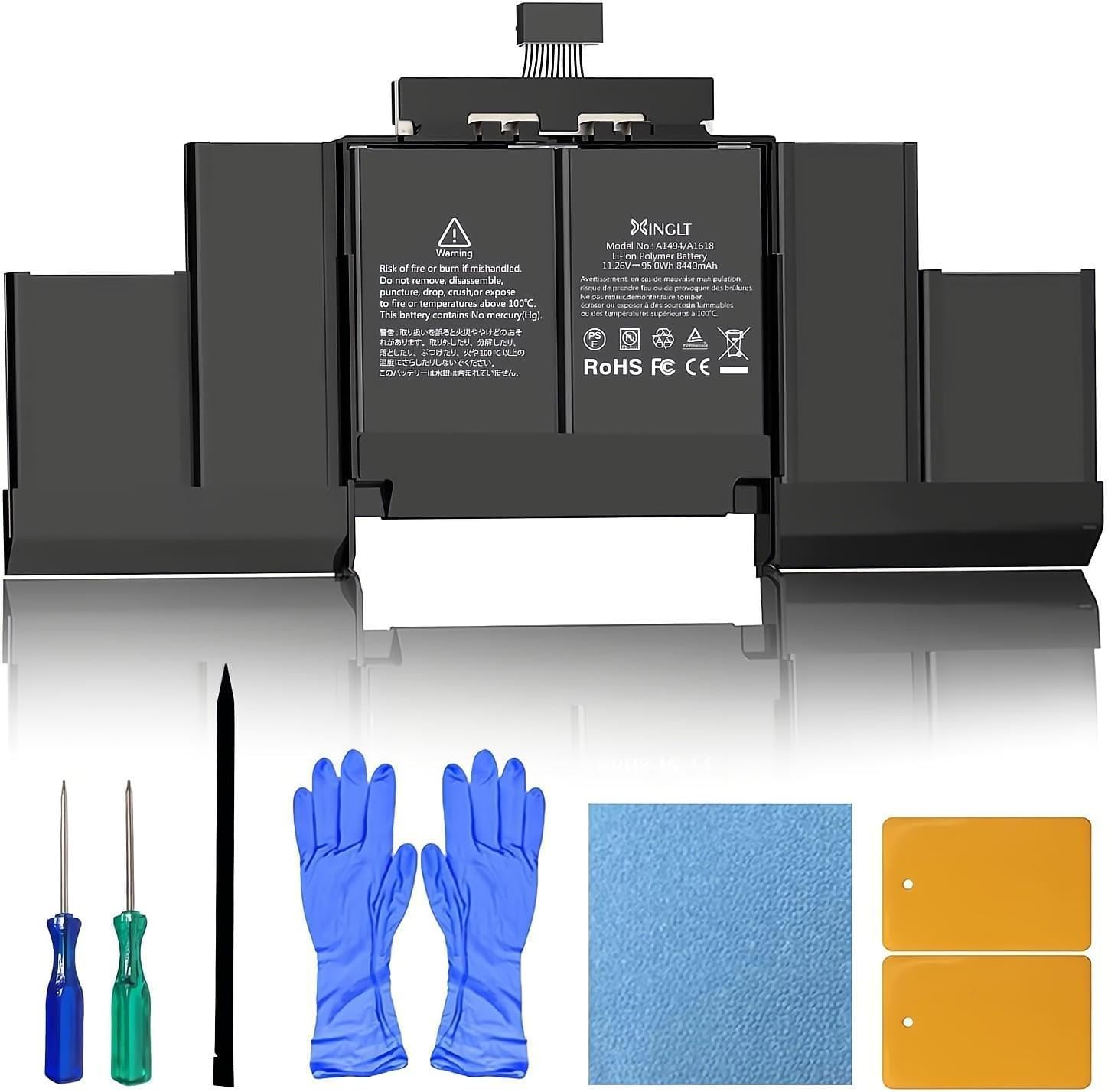 Amazon.com: BatPower A1618 Replacement Laptop Battery for Apple Mid ...