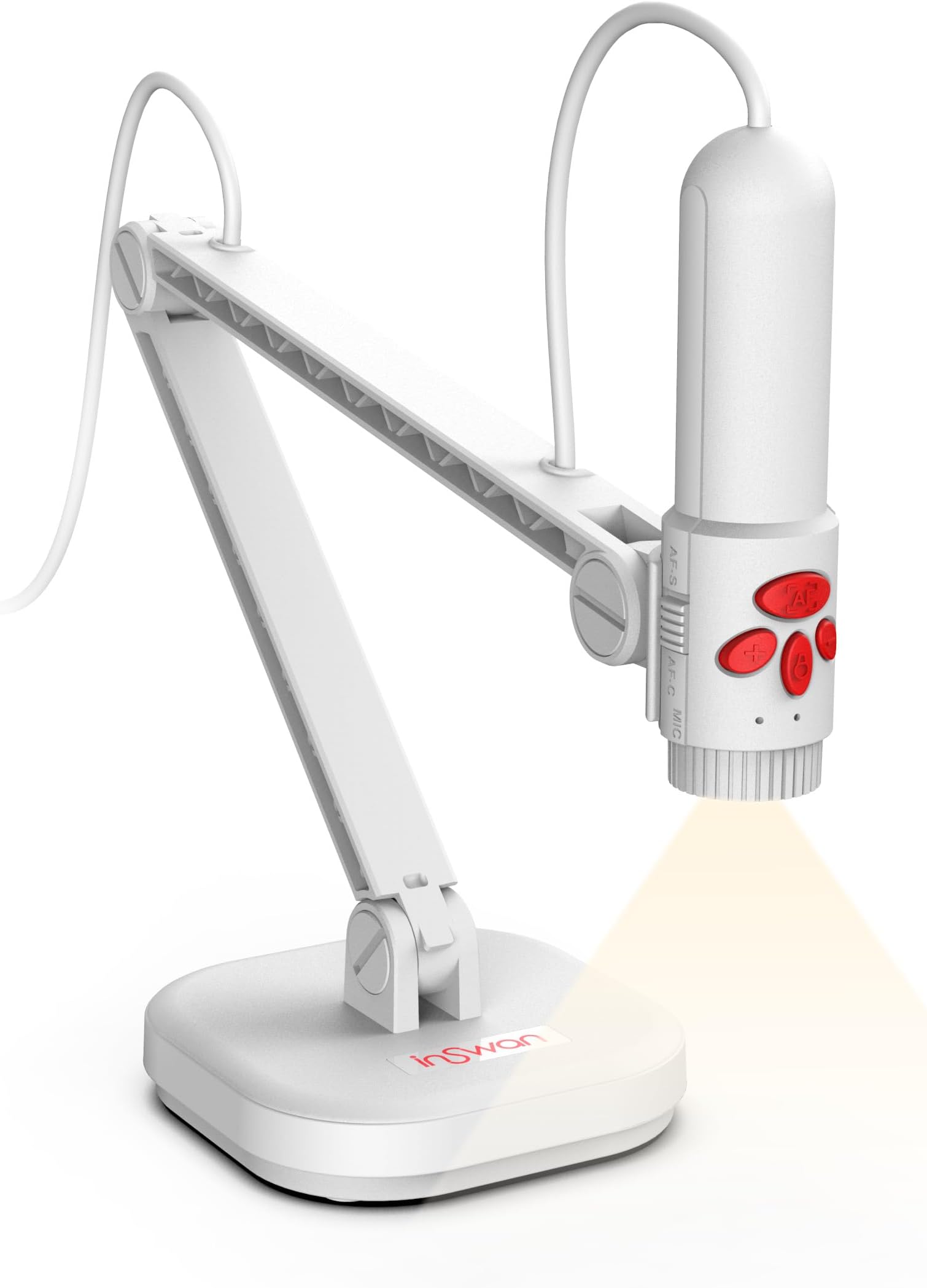 INSWAN INS-3 Handheld USB Document Camera/Visualiser, LED Light, Auto ...