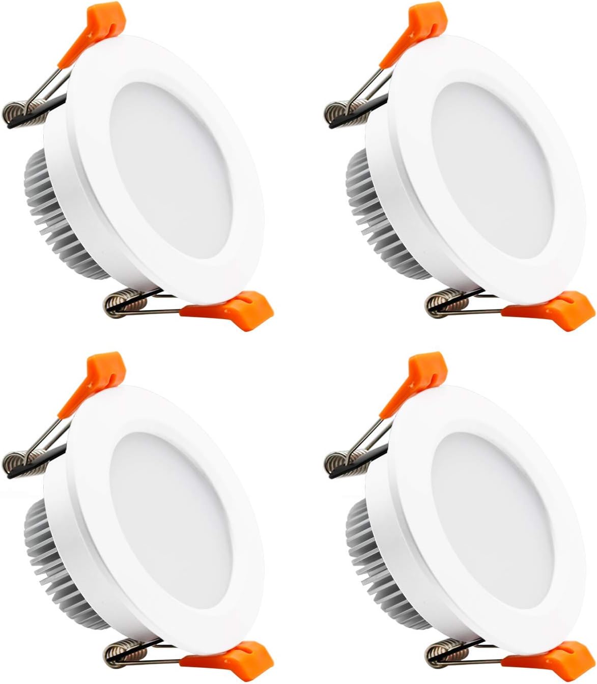 YGS-Tech 2 Inch LED Recessed Lighting Dimmable Downlight, 3W(35W ...