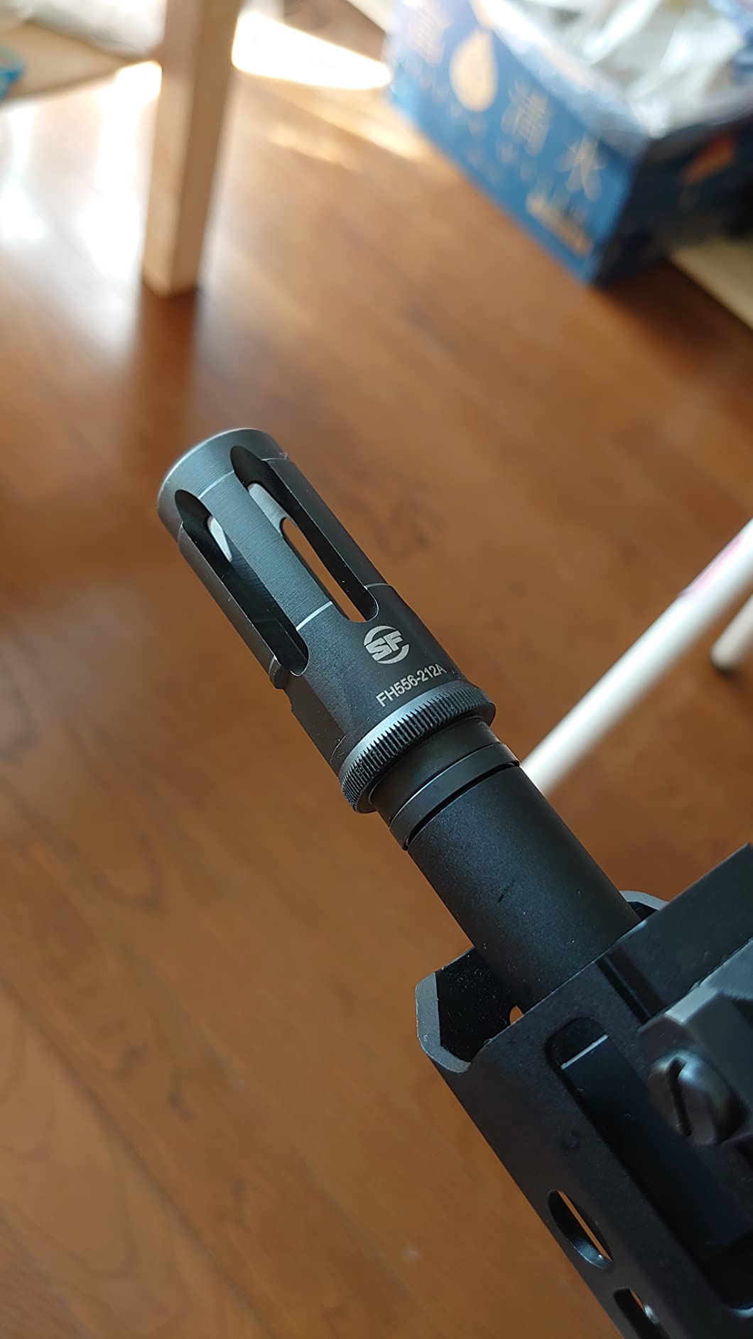 Amazon | Airsoft Artisan SF FH556-212Aタイプ スチールフラッシュハイダー (14mm逆ネジ) | モデル ...