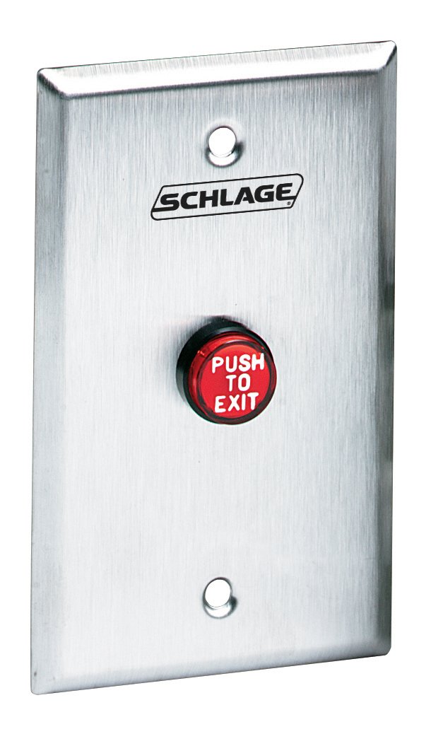 Amazon.com: Schlage Electronics 701RD EX Ill Pushbutton, 5/8" Red ...
