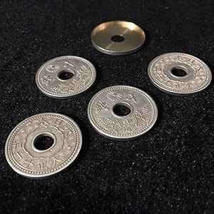 Amazon.com: MOMOMAGE Japanese Ancient Coin Set (4 Coins 1 Shell) Magic ...