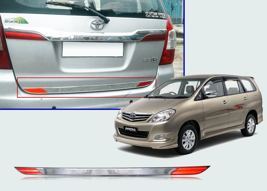 Autopearl Dicky_Garnish_Innova Rear Trunk Dicky Chrome Trim/Garnish ...