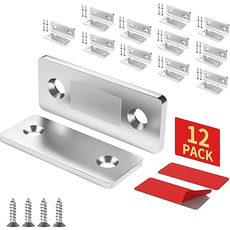 Cabinet Magnetic Catch Jiayi 2 Pack Ultra Thin Cabinet Door Magnets ...