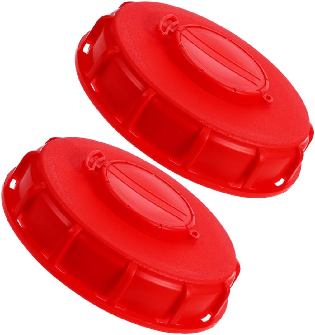 KOMBIUDA 2pcs Ibc Tote Lid with Vent Hole Industrial Valve Cap for ...