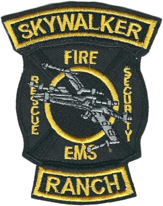 Amazon.com: Skywalker Ranch Fire Rescue EMS Tie Fighter Patch ...