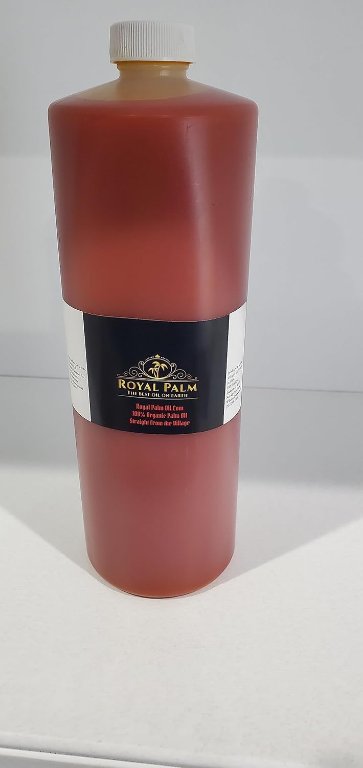 Amazon.com : Organic red palm oil: Royal Palm Oil, cold-pressed, virgin ...