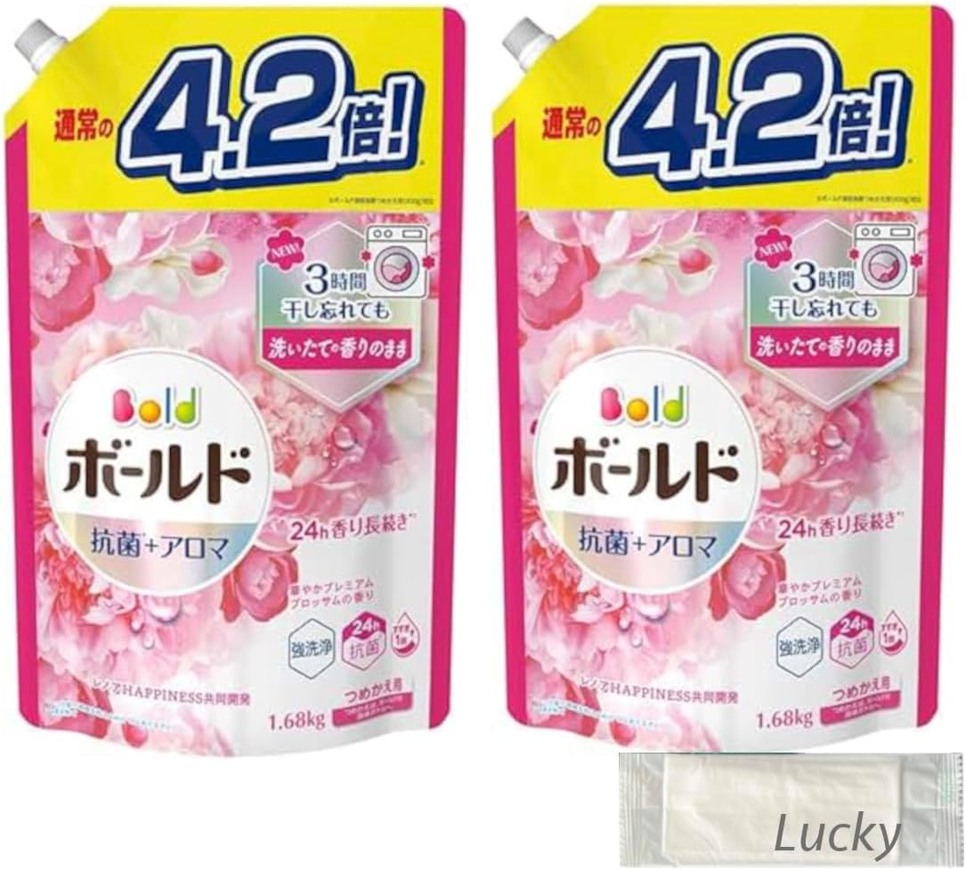 Amazon | 【まとめ買い】P&G ボールドジェル 華やかプレミアムブロッサムの香り つめかえ用 ウルトラジャンボサイズ (1.68kg) 詰め替え用 洗濯洗剤 液体洗剤 おまけつき ...