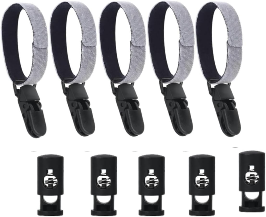 Amazon.com : Sndperiexam 5 Set Black Garden Flag Stoppers Anti-Wind ...