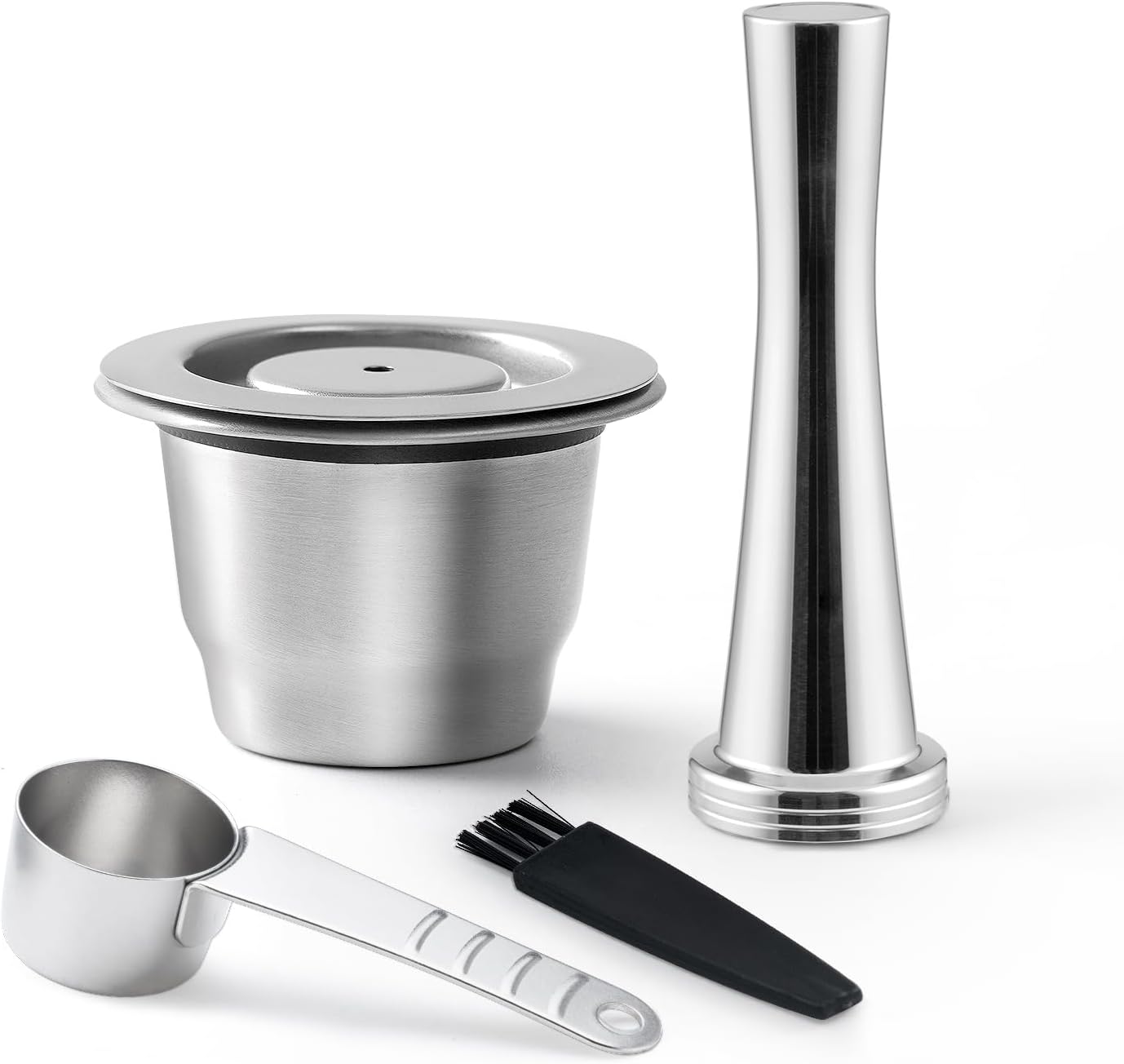 Amazon.com: HAILASRE Reusable Coffee Capsule Compatible with Nes-presso ...