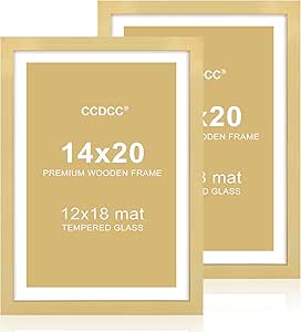 Amazon.com - ccdcc 14x20 Poster Frame Set of 2, 14 x 20 Wood Picture ...