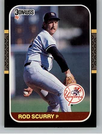 Amazon.com: 1987 Donruss #374 Rod Scurry : Collectibles & Fine Art