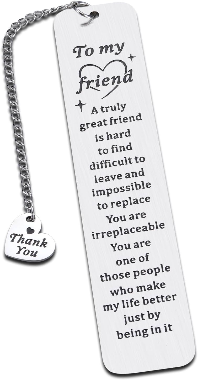 Amazon.com: Bookmark Gifts for Best Friend Friendship Gift for Women ...