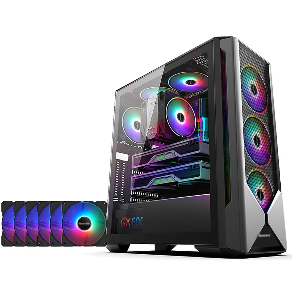 Buy Gaming Case,Mid-Tower PC Gaming Case E-ATX/ATX/M-ATX/ITX - Front I ...
