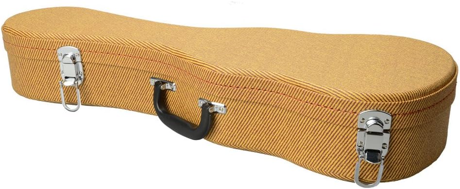 Amazon.com: 21" Ukulele Case Classic Hard Case Padded Protective ...