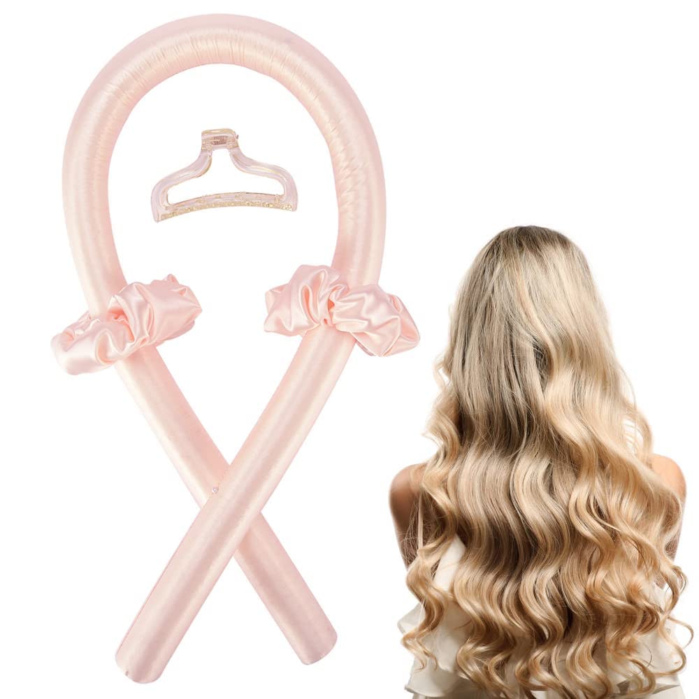 CUBIZ Heatless Hair Curlers for Long Hair, Heatless Curling Rod ...