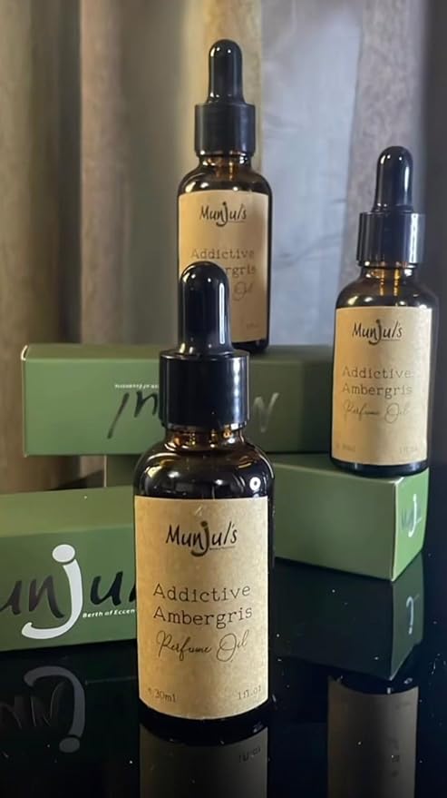 Amazon.com : Ambergris Perfume Oil - 1 ml (Munjul Addictive Ambergris ...