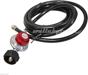 Amazon.com: ARC-POWER Adjustable Propane Gas Regulator BBQ Grill Burner ...