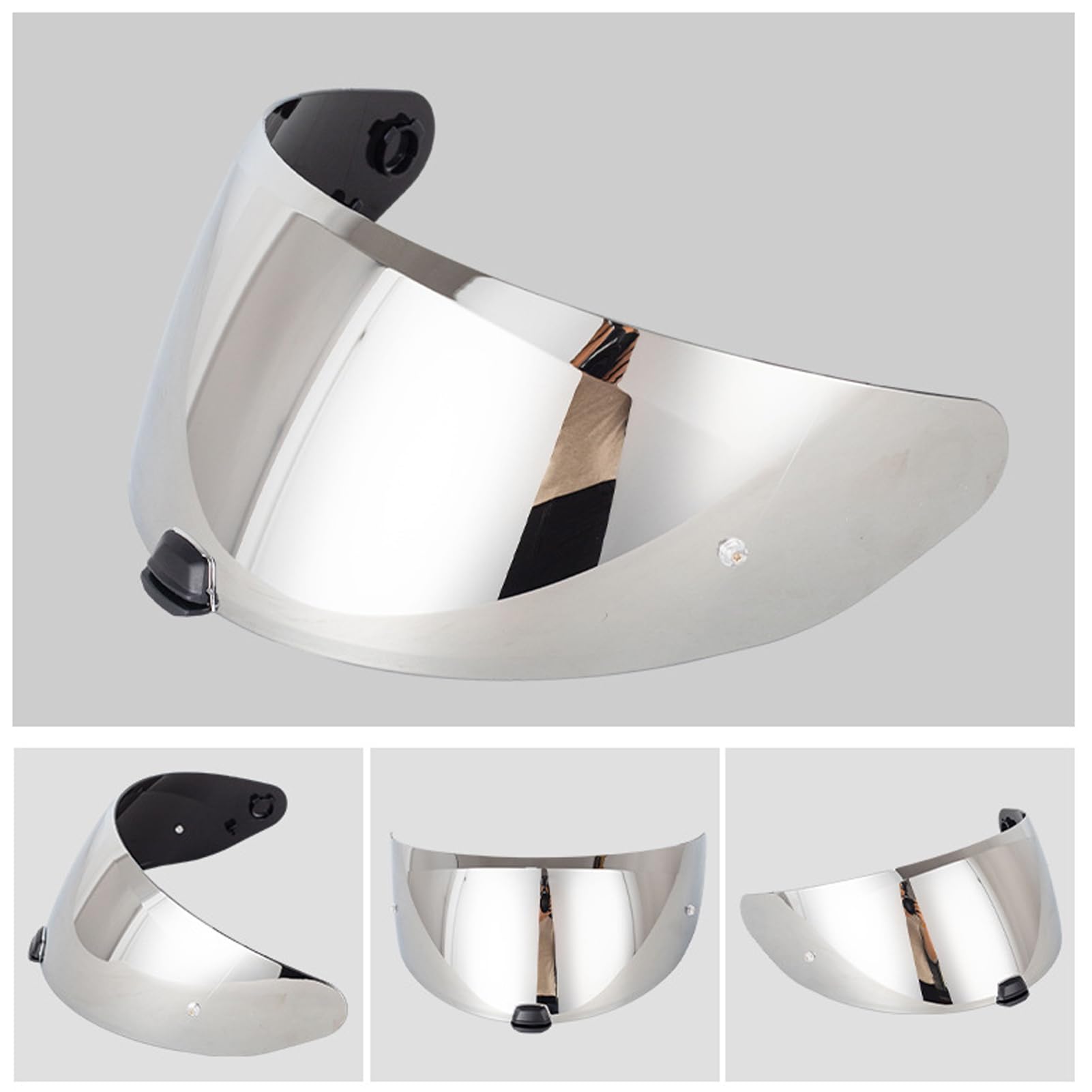 Photochromic Visor HJC Dark Smoke HJ-31 Shield W/Pinlock Pins For I10 ...