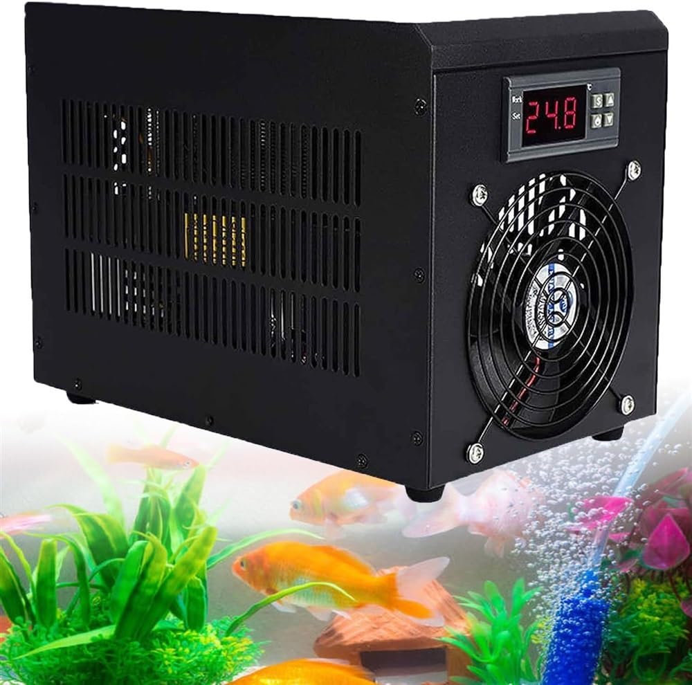 Amazon.com: CHIPEL Aquarium Chiller, 60L Water Chiller for Hydroponics ...