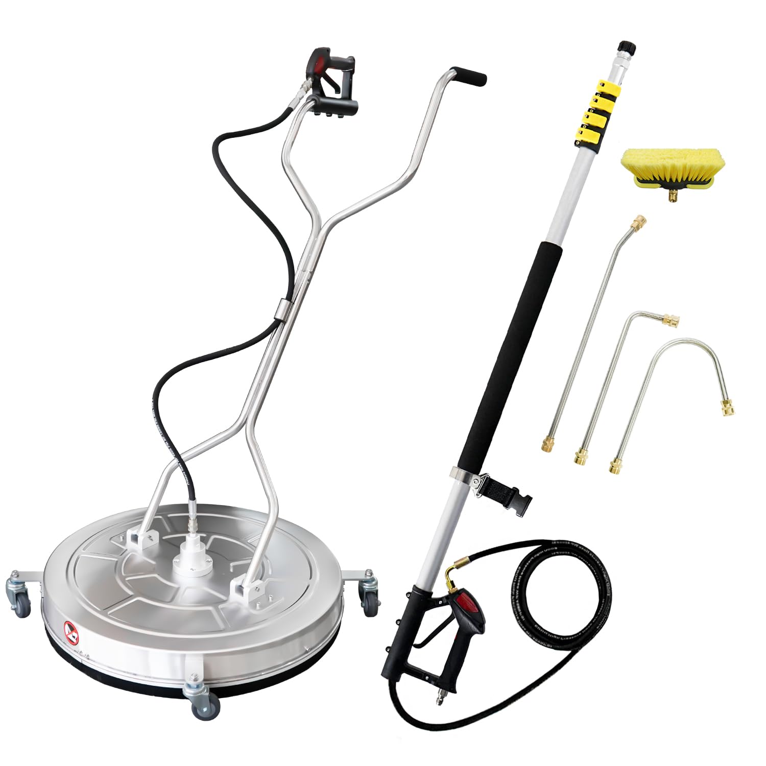 Amazon.com: janz 30'' Surface Cleaner Pro and 24 FT Telescoping Wand : Patio, Lawn & Garden