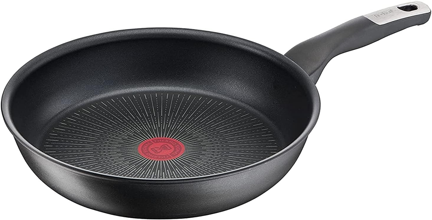 Tefal Unlimited Black IH Frypan 28cm G25506 : Amazon.co.uk: Home & Kitchen