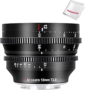 Amazon.com : 7artisans12mm T2.9 Wide-Angle Cine Lens, Compatible with ...
