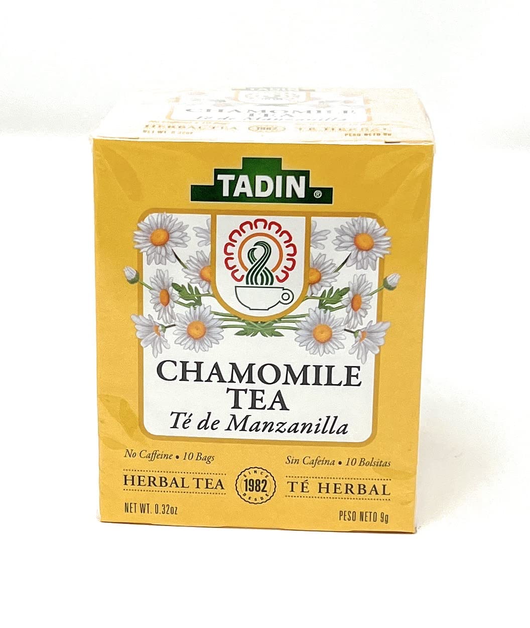 Amazon.com : Tadin Chamomile Herbal Tea 6 Boxes Of 10 Bags Per Box (60 ...
