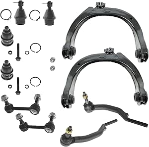 Amazon.com: Front Steering & Suspension Kit Ball Joint Control Arm Sway ...