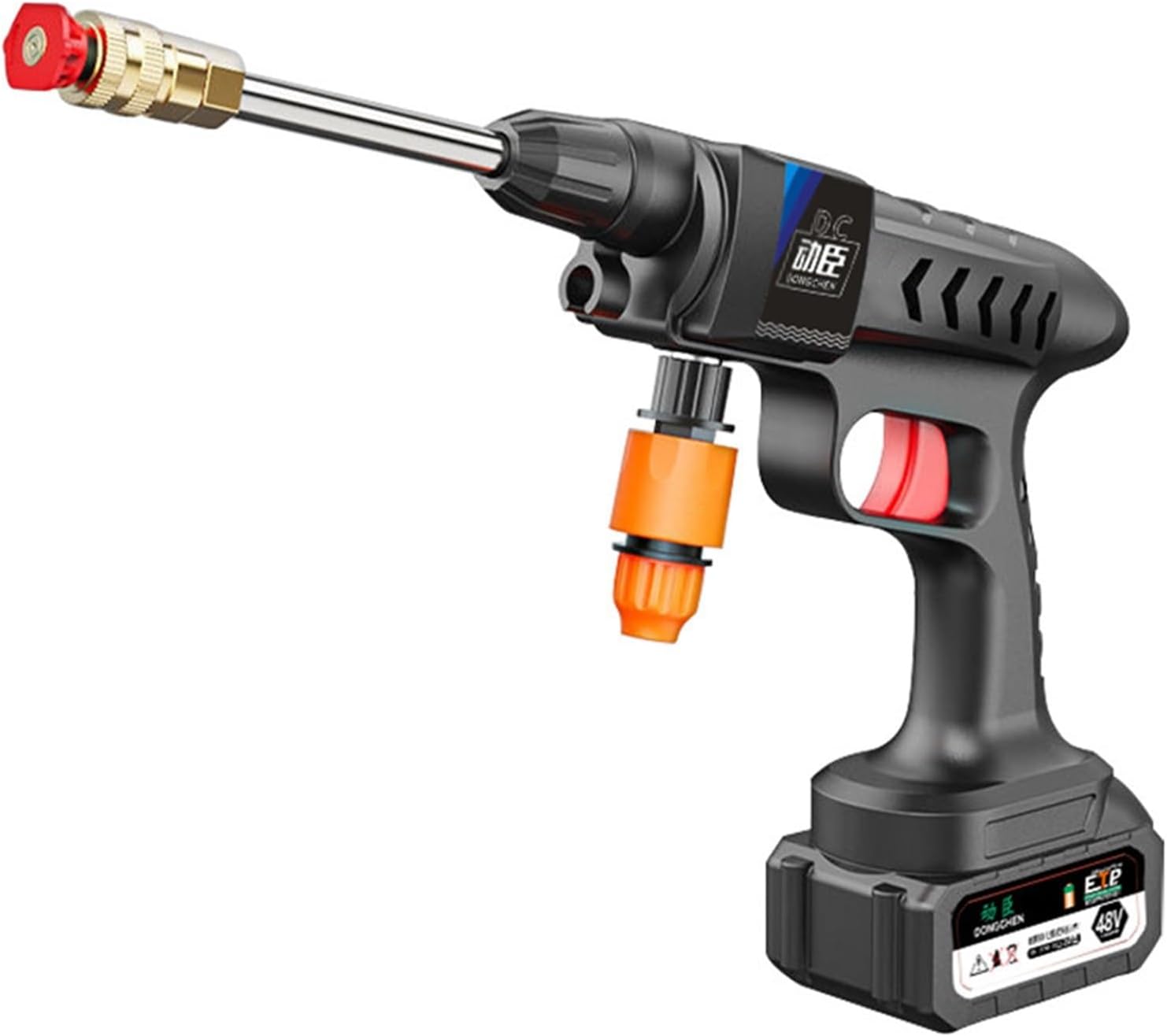 Amazon.com : Household High-Pressure Water Gun, Cordless Lithium ...