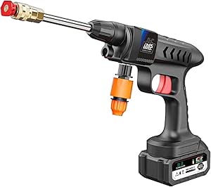 Amazon.com : Household High-Pressure Water Gun, Cordless Lithium ...
