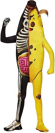 Amazon.com: Spirit Halloween Fortnite Adult Peely Bone Costume ...