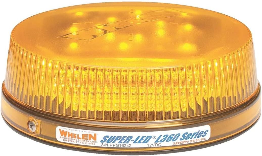Whelen Engineering L32 Series Super-LED Beacon - Low Dome, Flat ...