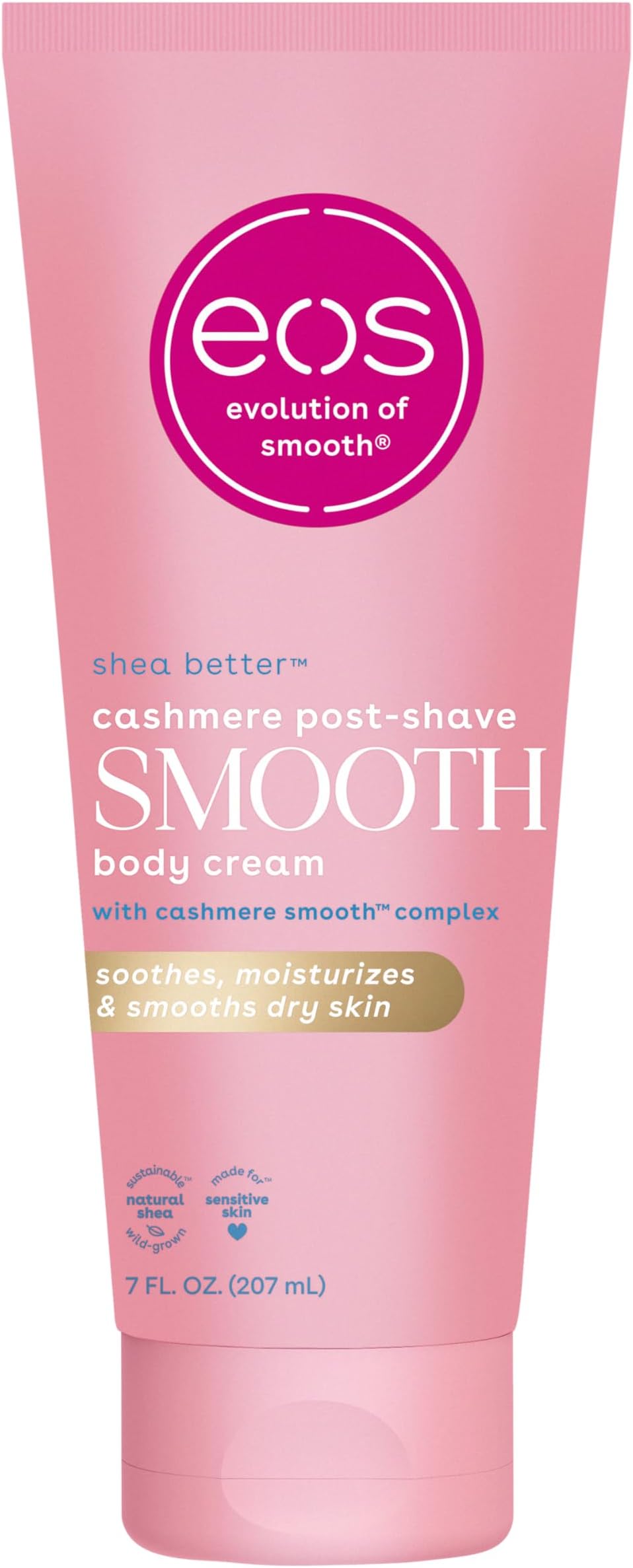 Amazon.com : eos Cashmere Skin Collection Post-Shave Smooth Body Cream ...
