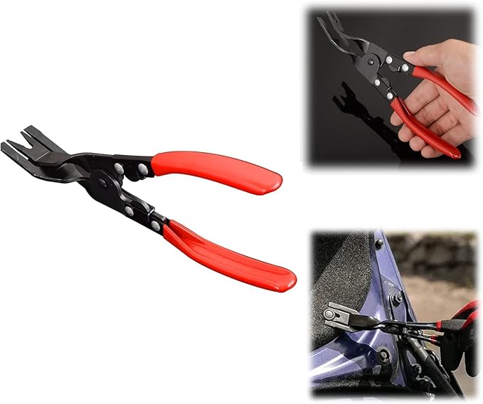 XUZHANG Plastic Rivet Snap Pliers, Universal Trim Clip Pliers Removal ...
